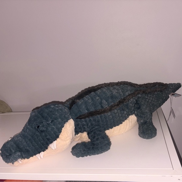 Jellycat | Toys | Jellycat Allexi Alligator Plush In Teal And Cream ...